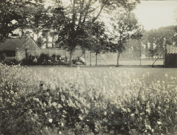 Berrow 1927: Lavender Border & Tennis Court | National Galleries of ...
