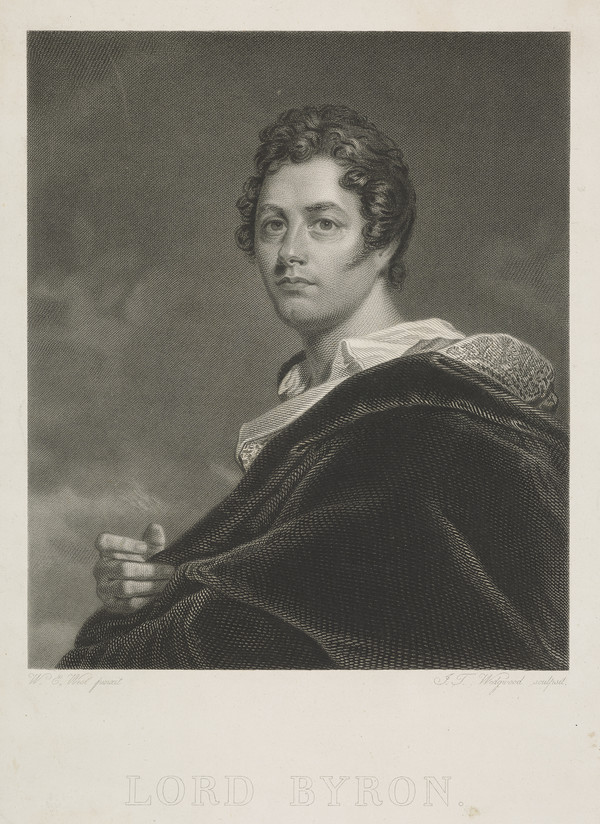 George Gordon, 6th Lord Byron, 1788 - 1824. Poet by John Taylor ...