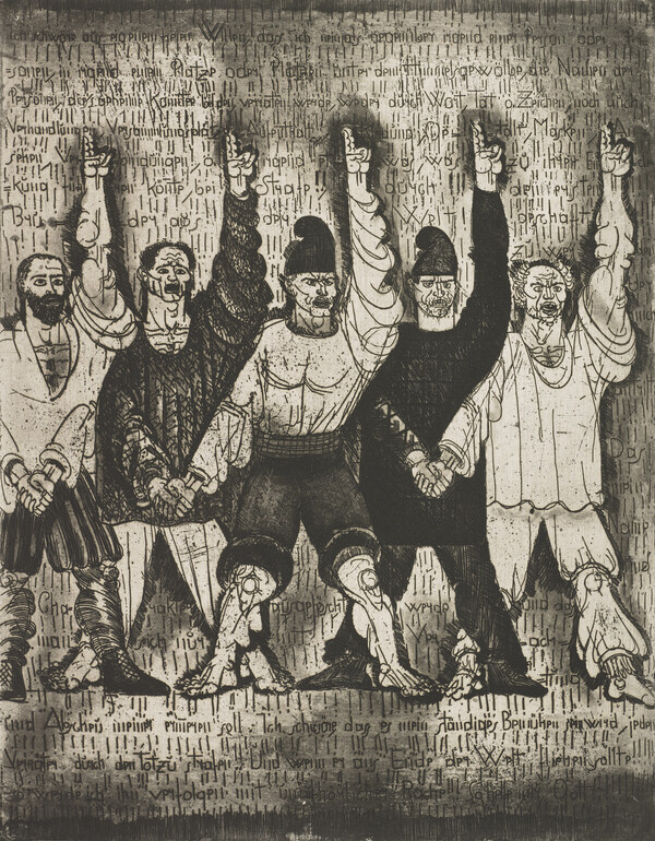 Plate I from the 'General Ludd' Portfolio | National Galleries of Scotland