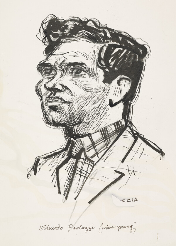 Sir Eduardo Luigi Paolozzi, 1924 - 2005. Artist by Emilio Coia ...