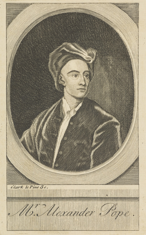 Alexander Pope, 1688 - 1744. Poet by Clark and Pine | National ...