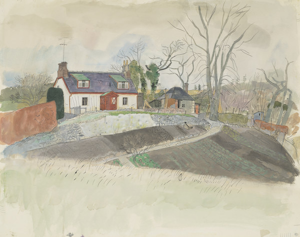 Deeside Cottage by George Mackie | National Galleries of Scotland