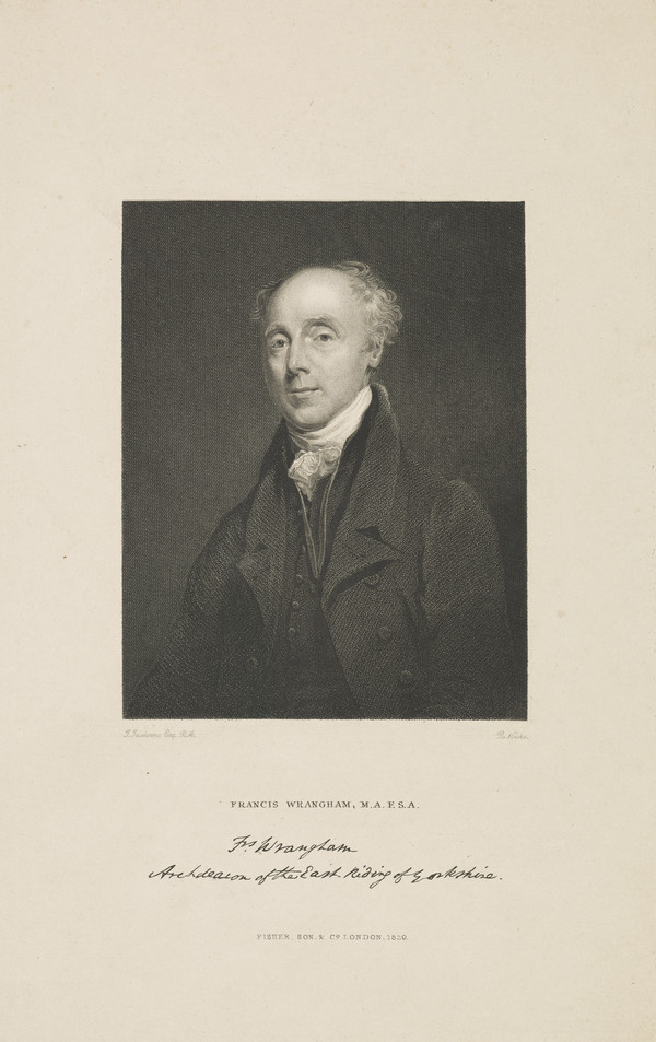 Francis Wrangham, 1770 - 1843. Theologian and poet by Robert Hicks ...