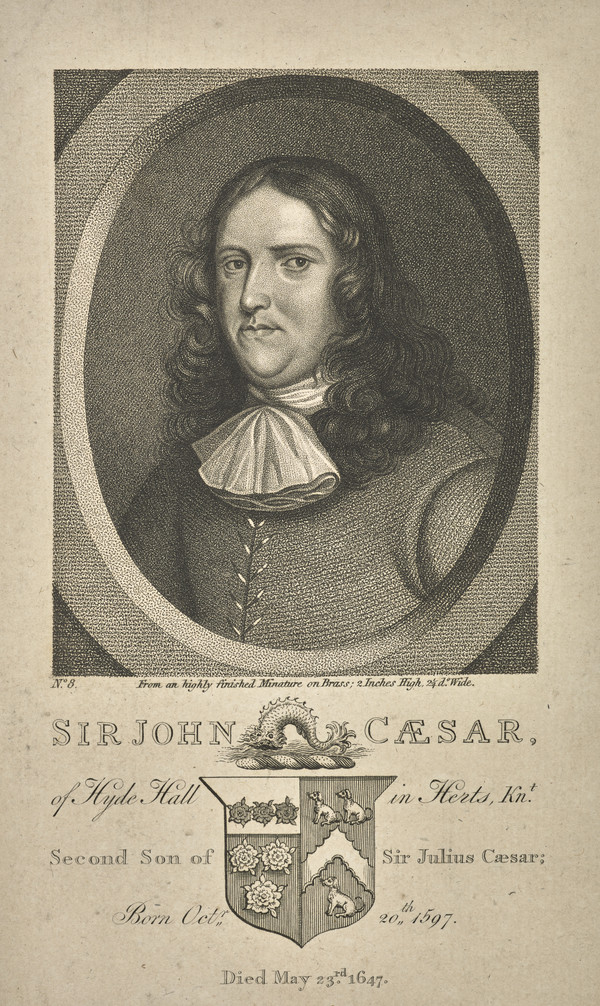 Sir John Caesar, 1597 - 1647. Of Hyde Hall, Herts | National Galleries ...