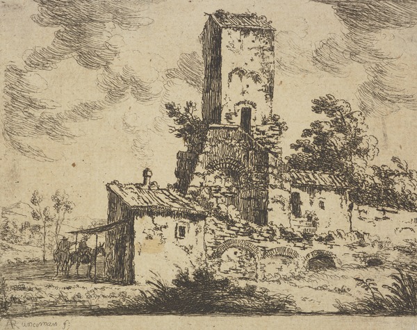 View on the Appian Way by Alexander Runciman | National Galleries of ...