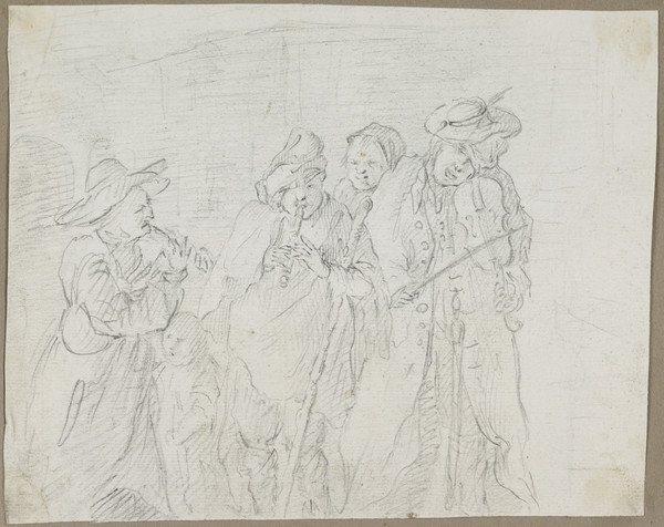 A Band of Musicians by Richard Cooper | National Galleries of Scotland