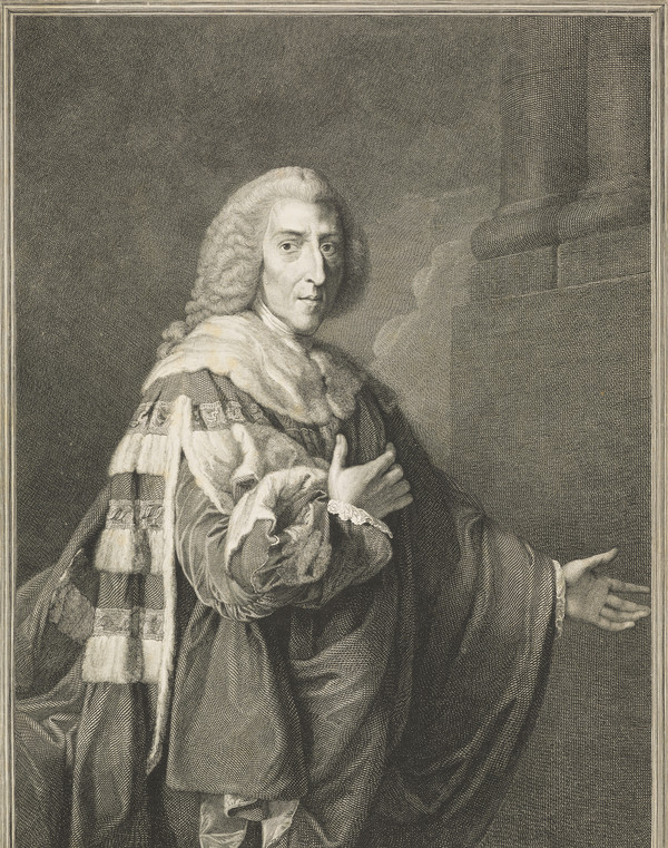 William Pitt, 1st Earl of Chatham, 1708 - 1778. Statesman by John Keyse ...