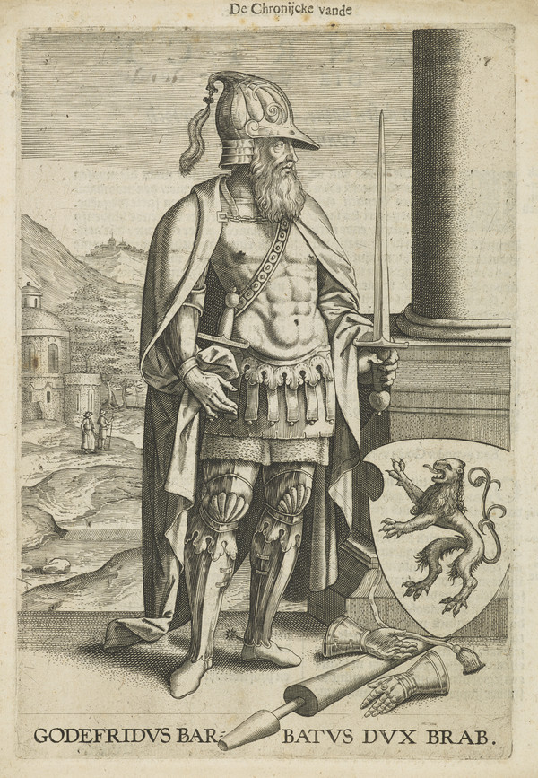 Godfrey I, the Bearded, 1106 - 1139, Duke of Brabant | National ...