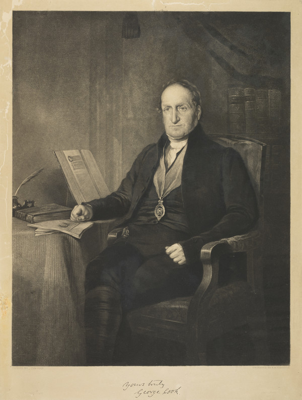 Rev. Dr George Cook, 1772 - 1845. Professor of Moral Philosophy at St ...