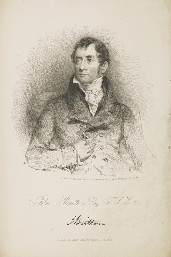 John Britton, 1771 - 1857. Antiquary and topographer by James Thomson | National Galleries of ...
