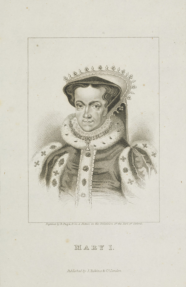 Mary, 1516 - 1558. Queen of England by R. Page | National Galleries of ...