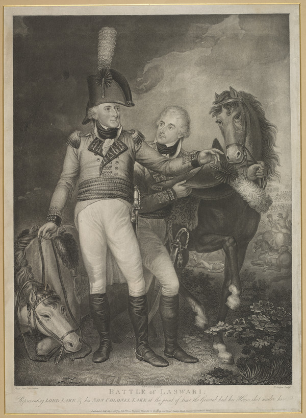 George Augustus Frederick Lake, 1st Viscount Lake, d. 1808. General by ...
