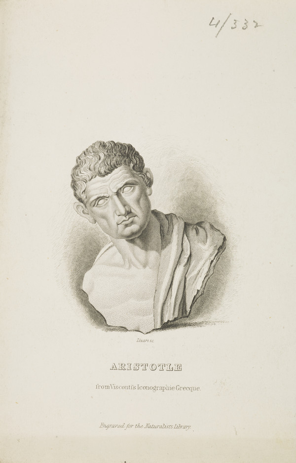 Aristotle, 384 - 322 BC. Greek philosopher by Lizars | National ...