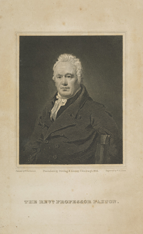 George Paxton, 1762 - 1837. Scottish secession divine, 1762 - 1837 by ...