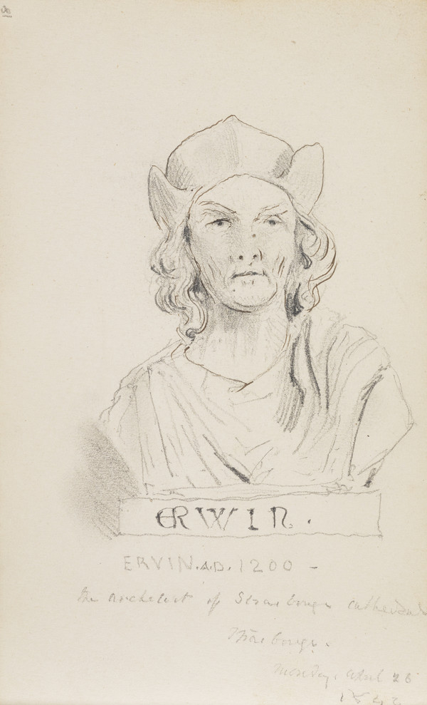 Erwin von Steinbach by James Nasmyth | National Galleries of Scotland