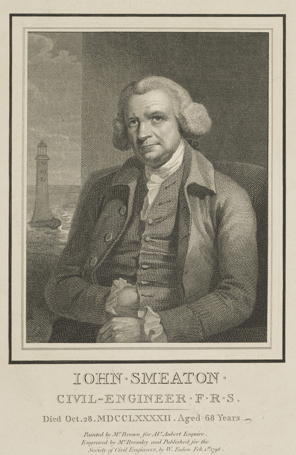 John Smeaton, 1724 - 1792. Civil engineer by William Bromley | National ...