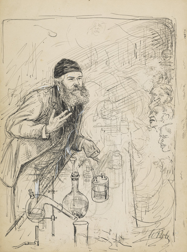 Professor Alexander Crum Brown, 1838 - 1922. Professor of Chemistry and ...