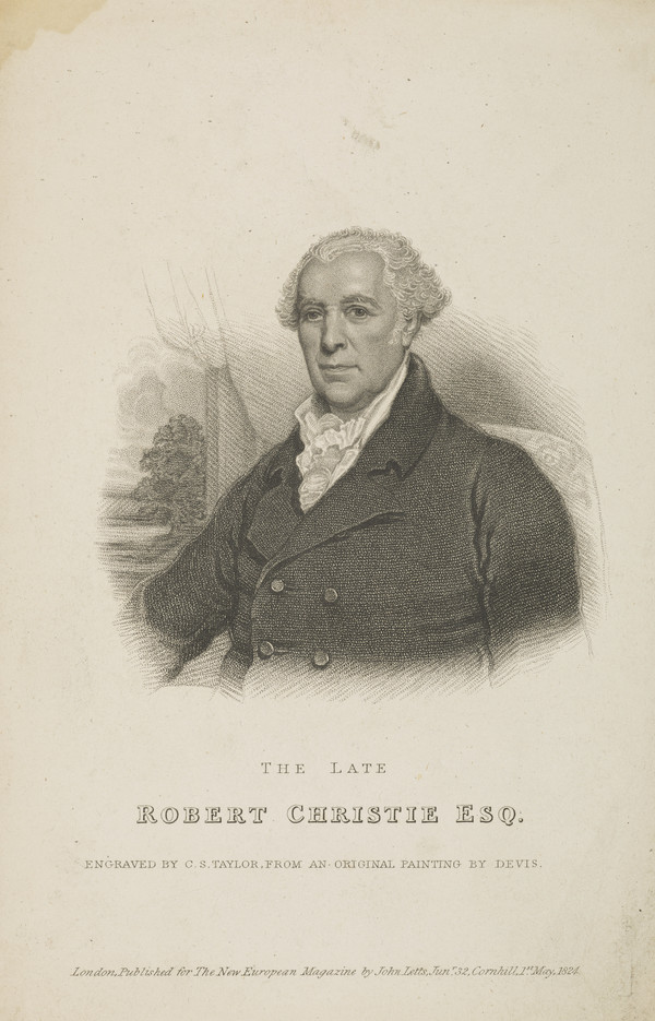 Robert Christie, c 1744 - 1834. Underwriter at Lloyds by C.S. Taylor ...