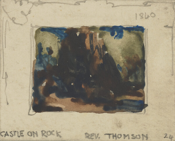 The Castle on the Rock by Stanley Cursiter | National Galleries of Scotland