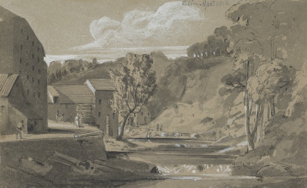 Mill on the Water of Leith by John Harden | National Galleries of Scotland