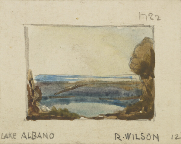 Lake Albano by Stanley Cursiter | National Galleries of Scotland