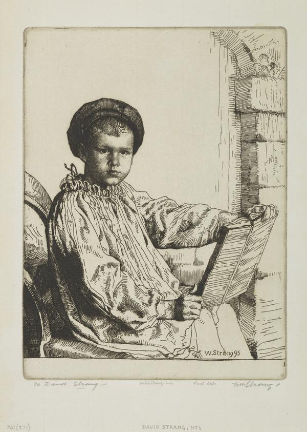 David Strang, No. 1 (Strang No. 361) by William Strang | National ...