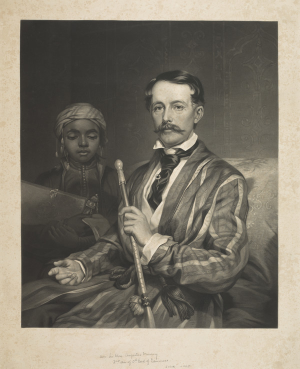 SIr Charles Augustus Murray, 1806 - 1895. Son of the Earl of Dunmore ...