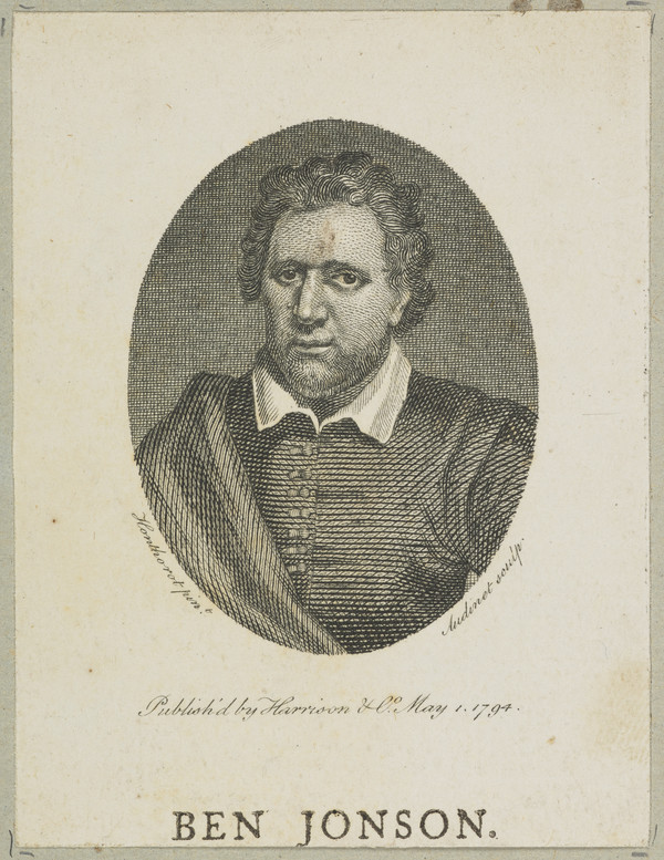 Ben Jonson, c 1573 - 1637. Poet and dramatist by Philip Audinet ...