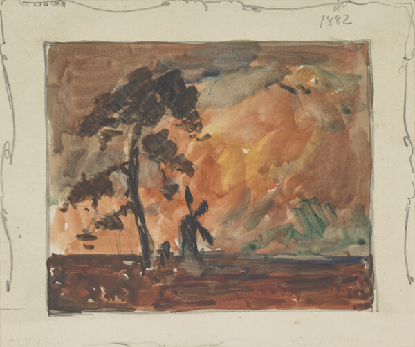 The Old Mill: Sunset by Stanley Cursiter | National Galleries of Scotland