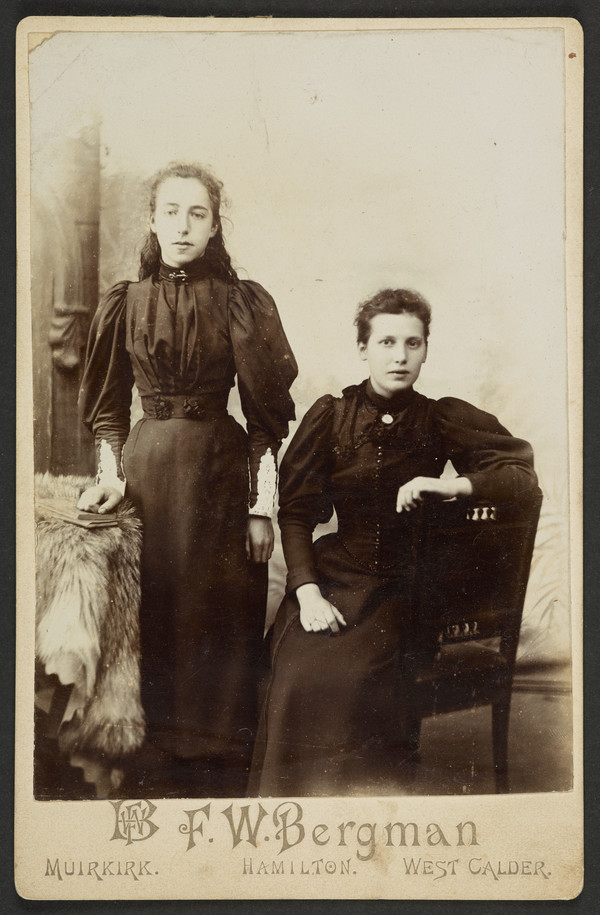 Standing, Miss Agnes Neilson, Sitting Miss E.B Neilson, both of ...