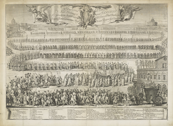 Princess Maria Clementina Sobieska, 1701 - 1735. Wife of Prince James ...