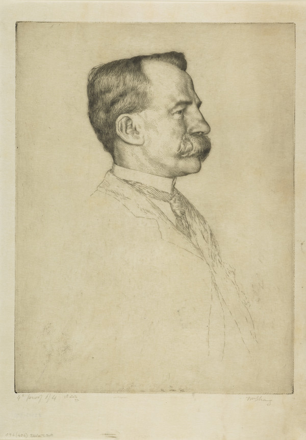 Edwin T. Bull (Strang No. 596) by William Strang | National Galleries ...