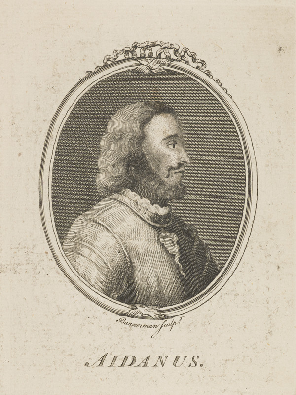 Aidanus. King of Scotland by Alexander Bannerman | National Galleries ...