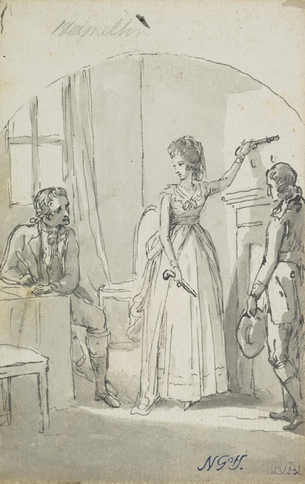 Design for an Illustration by William Hamilton | National Galleries of ...