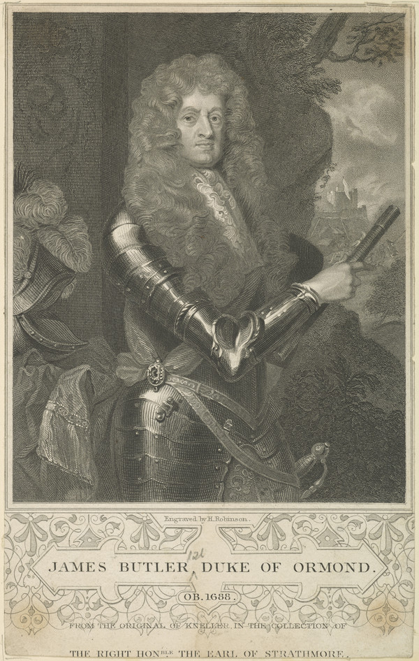 James Butler, 1st Duke of Ormonde, 1610 - 1688 by John Henry Robinson ...
