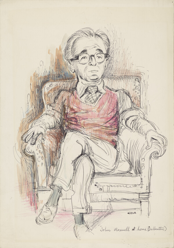 John Maxwell, 1905 - 1962. Artist by Emilio Coia | National Galleries ...