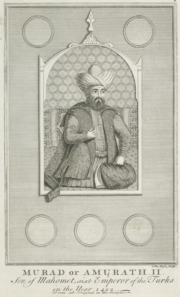 Amurath II (Murad), 1404 - 1451. Sultan of the Ottoman Empire by Claude ...