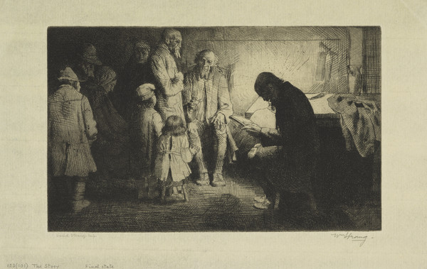 The Story by William Strang | National Galleries of Scotland