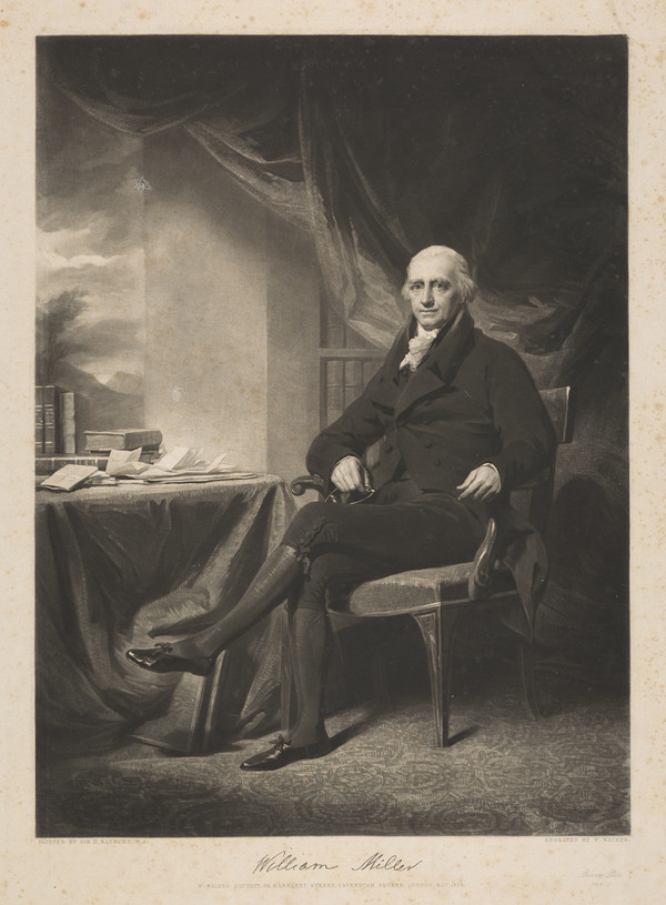 Sir William Miller, Lord Glenlee, 1755 - 1846. Scottish judge by ...