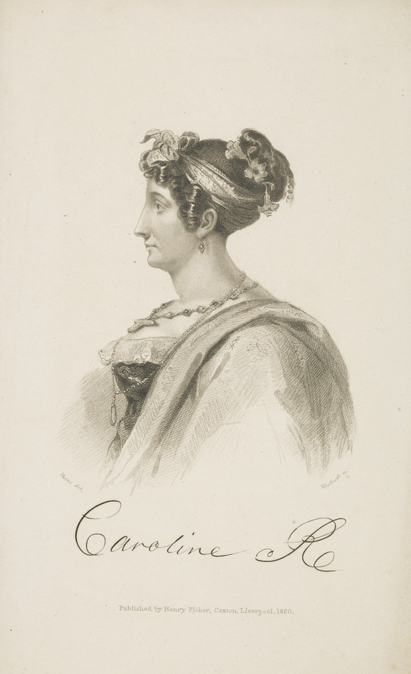 Queen Caroline; Princess Caroline Amelia Elizabeth, 1768 - 1821 ...