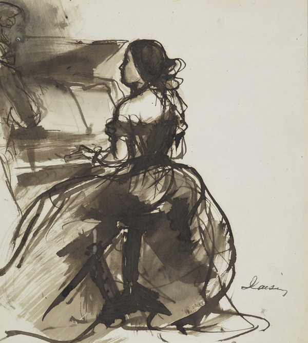 Daisy at the Piano by Sir Francis Grant | National Galleries of Scotland