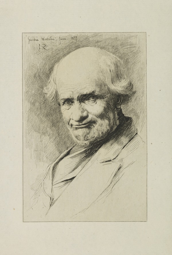 'Geordie' Wobster. An illustration for 'Johnny Gibb of Gushetneuk'. by ...