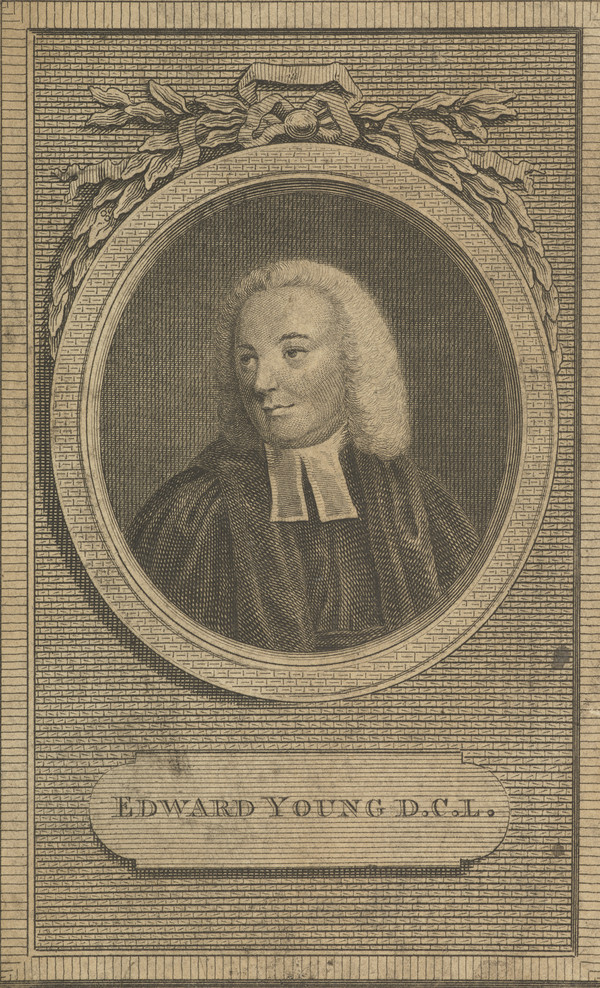 Edward Young, 1683 - 1765. Rector of Welwyn, Herts; author | National ...
