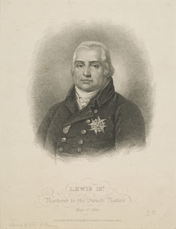 Louis XVIII, 1755 - 1824. King of France | National Galleries of Scotland