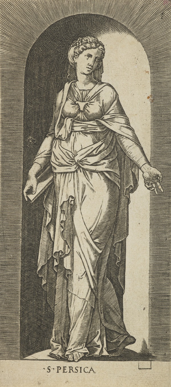 One of Two Sybils; Persian Sibyl by Lambert Suavius | National ...