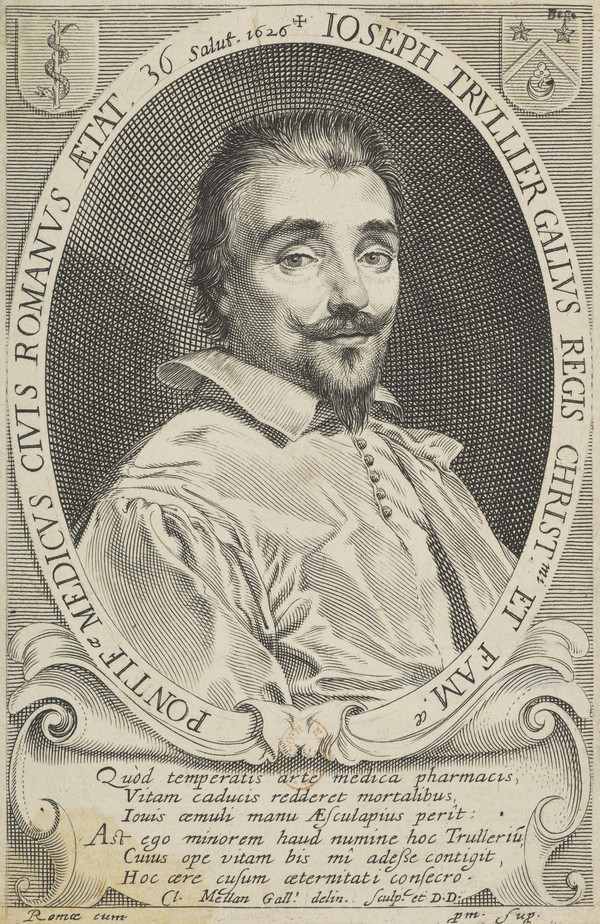 Joseph Trullier. French physician by Claude Mellan | National Galleries ...