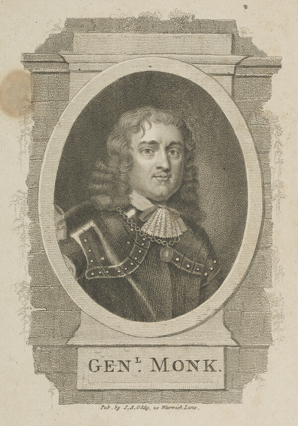 General George Monck, 1st Duke of Albemarle, 1608 - 1670. Soldier and ...