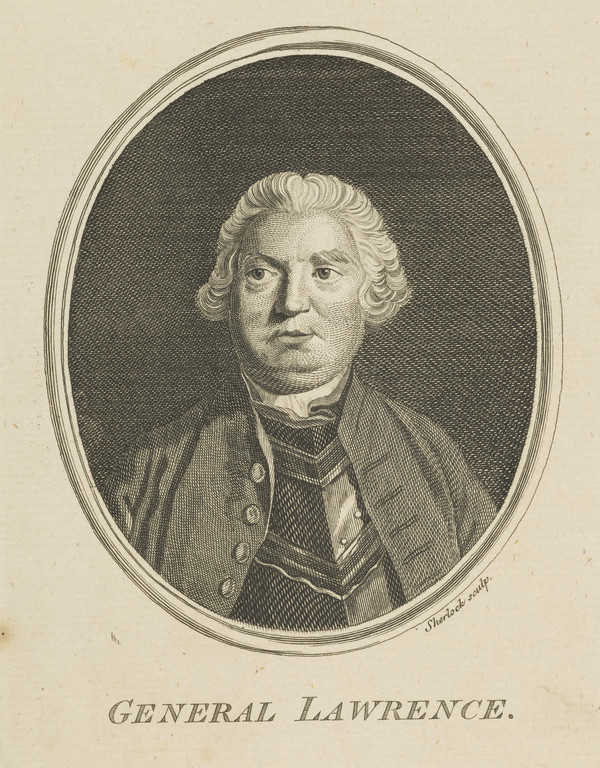 General Charles Lawrence, 1709 - 1760. Army officer and Governor of ...