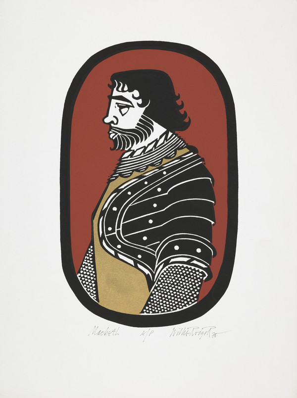 Macbeth, d. 1057. King of Scots by Willie Rodger | National Galleries ...