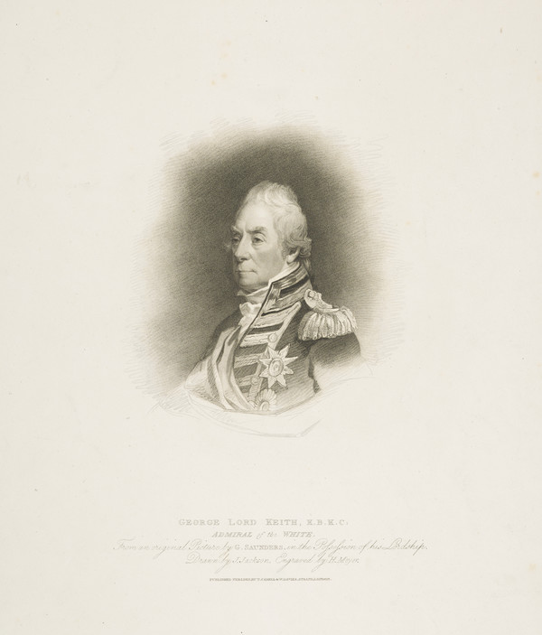 George Keith Elphinstone, Viscount Keith, 1746 - 1823. Admiral by Henry ...